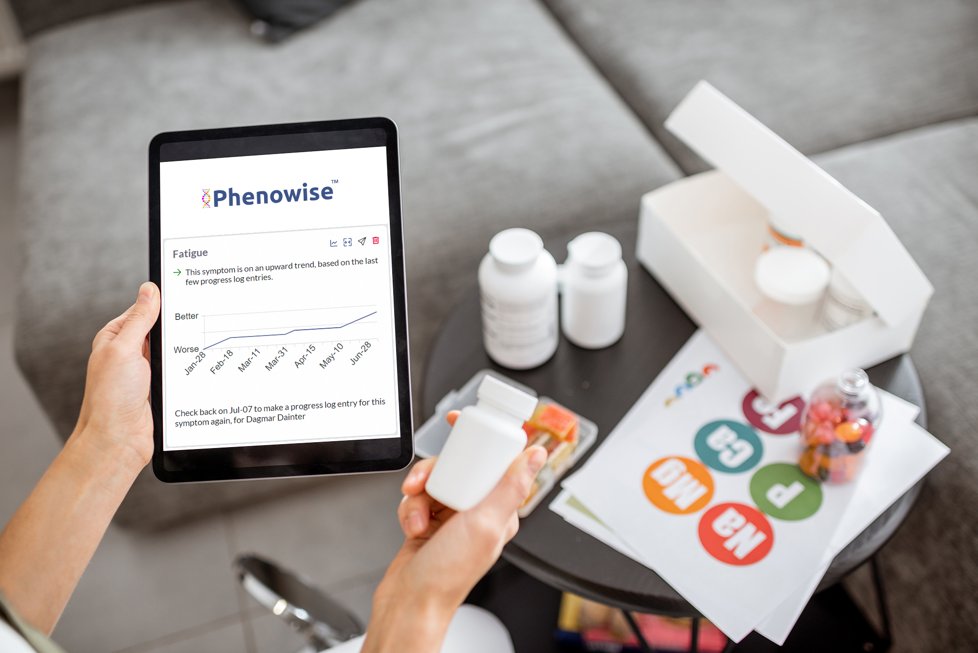 Empowering Patients with Phenowise: Self-Monitoring Made Easy - Phenowise